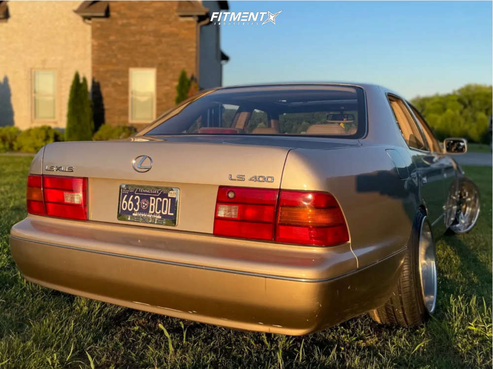 1995 Lexus LS400 Base with 18x9.75 Weds Kranze Cerberus I and Vercelli ...