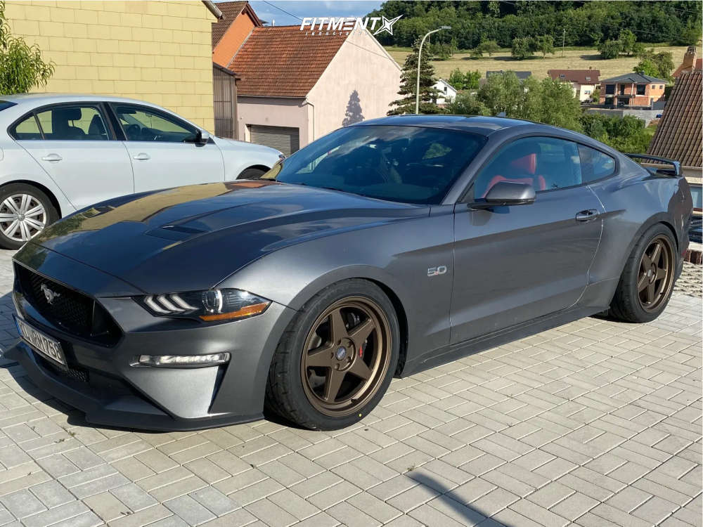 2021 Ford Mustang GT Premium with 19x10 ESR Cr5 and Firestone 285x35 on ...
