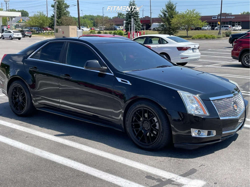 2011 Cadillac CTS Performance with 18x8.5 Aodhan AH-X and Vercelli ...