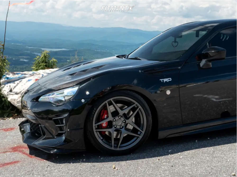 2019 Toyota 86 TRD Special Edition with 18x9.5 Kansei Astro and Continental 255x35 on Coilovers ...