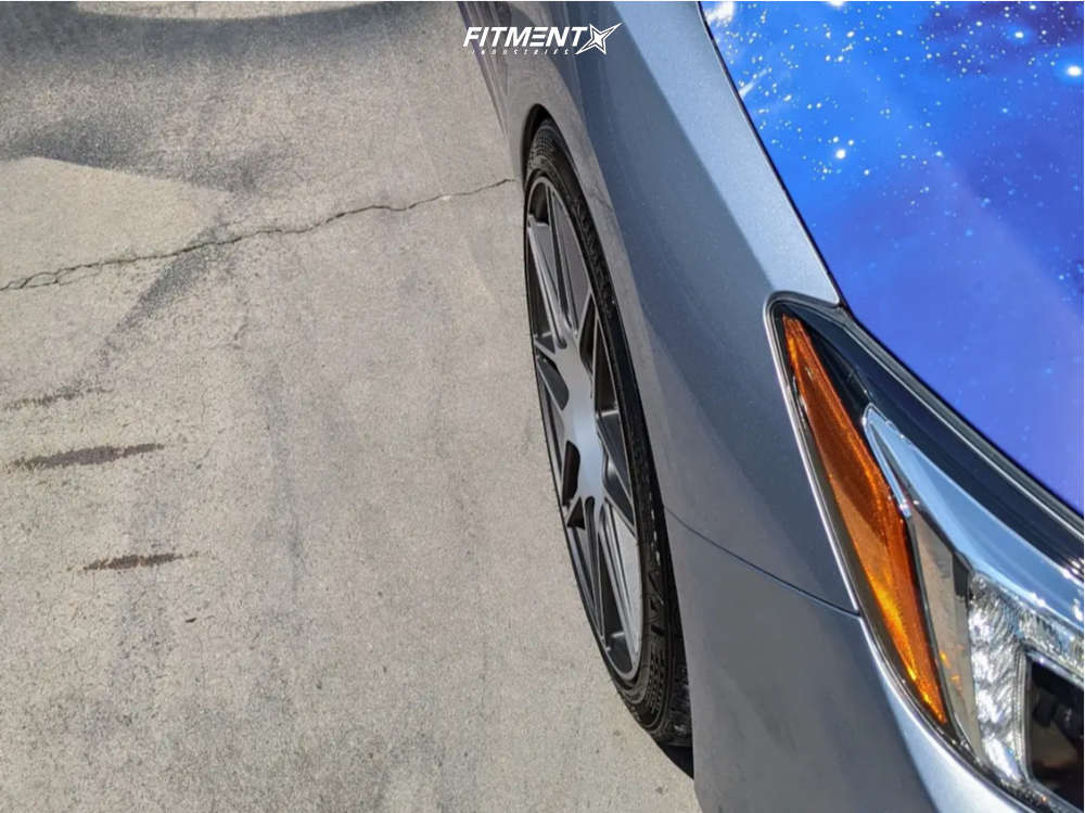 2017 Subaru Impreza Limited with 19x8.5 Advanti Racing Classe and Kumho ...