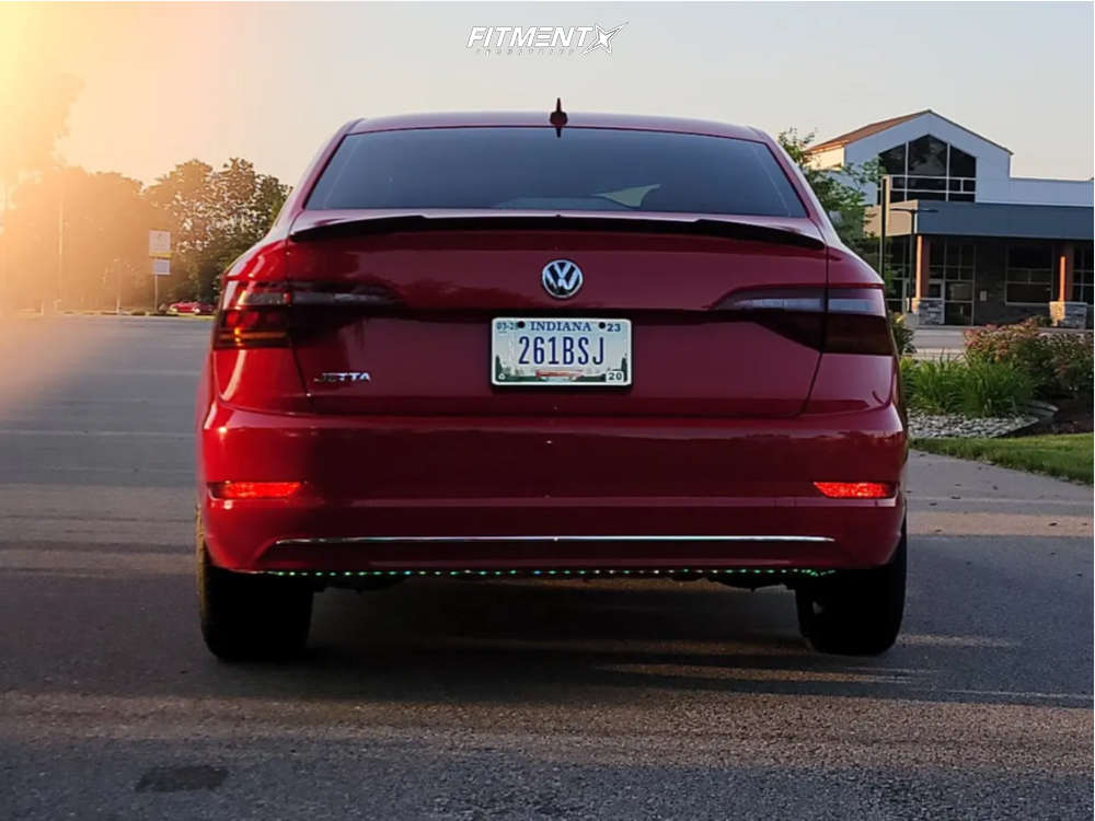 2019 Volkswagen Jetta S with 20x8.5 Lexani R-four and Vercelli 225x35 ...