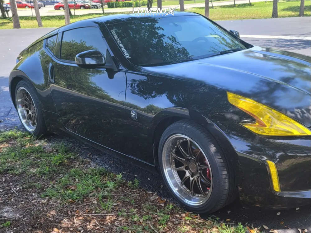 2014 Nissan 370Z Base with 18x9.5 Aodhan Ds07 and Delinte 255x40 on ...