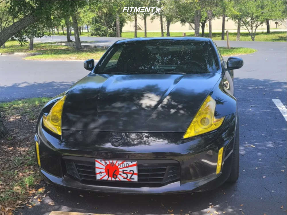 2014 Nissan 370Z Base with 18x9.5 Aodhan Ds07 and Delinte 255x40 on ...