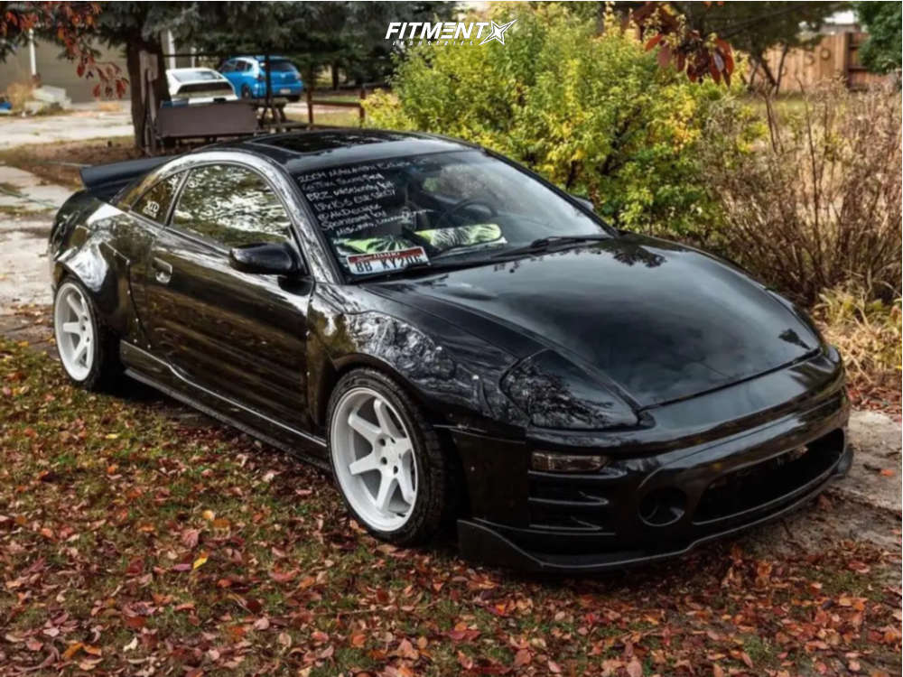 2004 Mitsubishi Eclipse GTS with 18x10.5 ESR Sr07 and Achilles 275x40 on Coilovers | 2282792 ...
