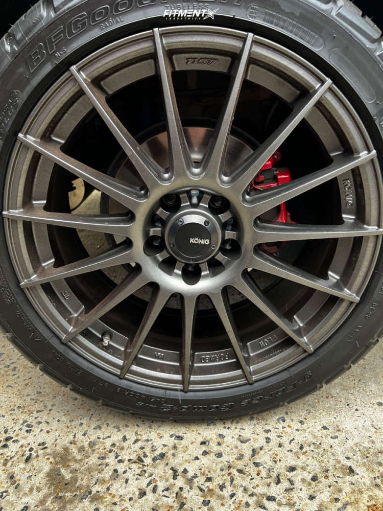 2017 Audi A3 Quattro Premium with 18x8 Konig Rennform and BFGoodrich ...