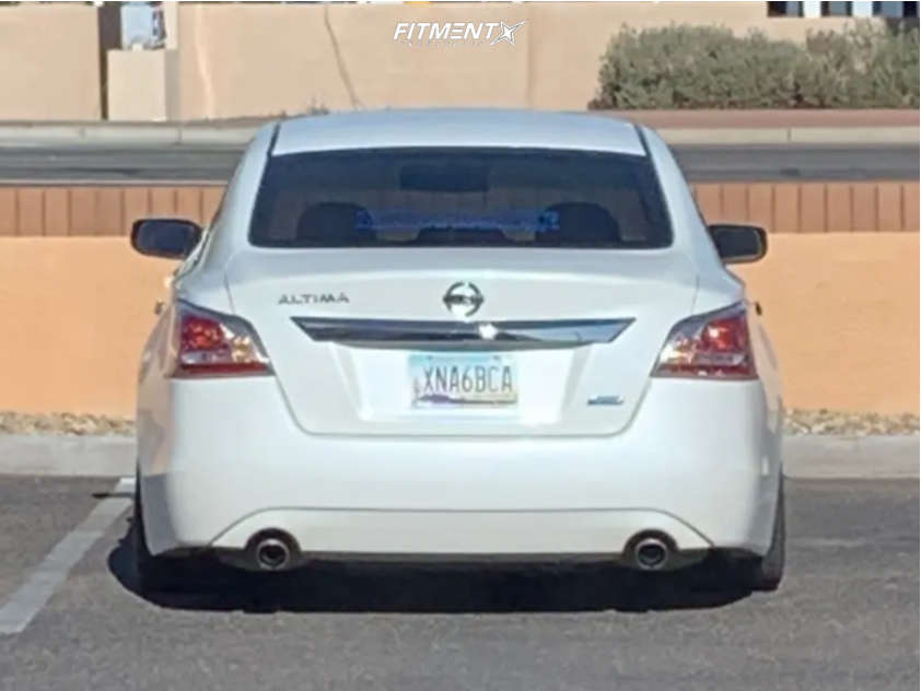 2014 Nissan Altima Base with 18x8.5 AVID1 Av32 and Falken 225x40 on ...