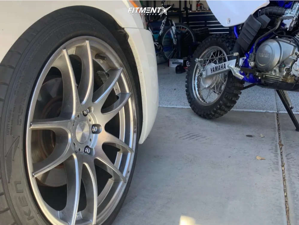 2014 Nissan Altima Base with 18x8.5 AVID1 Av32 and Falken 225x40 on ...