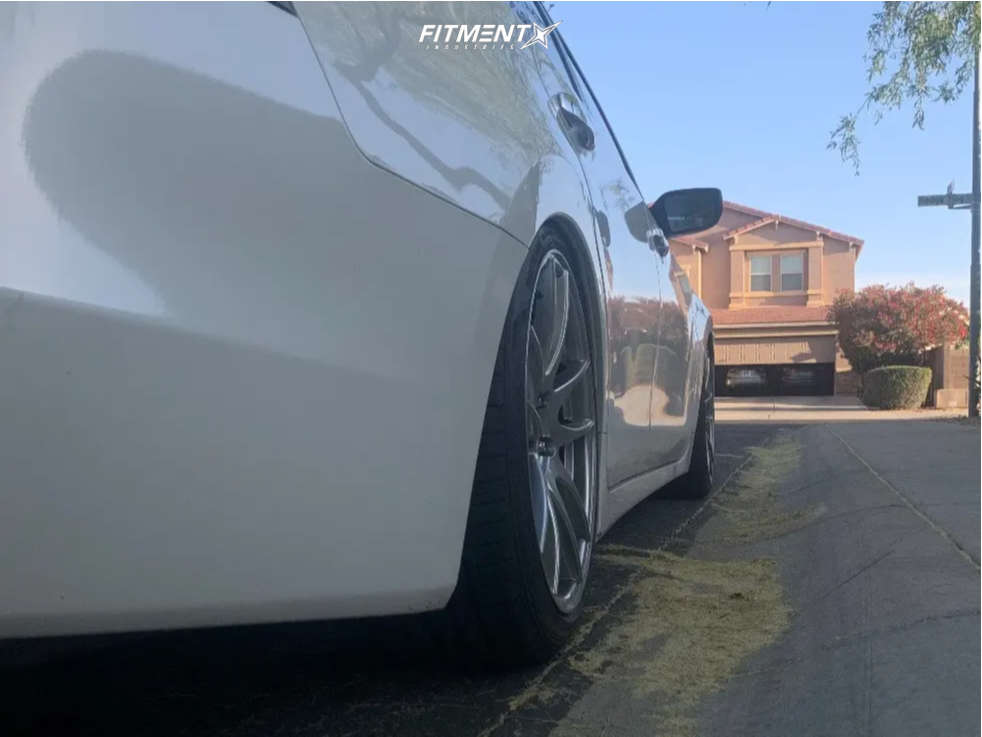 2014 Nissan Altima Base with 18x8.5 AVID1 Av32 and Falken 225x40 on ...