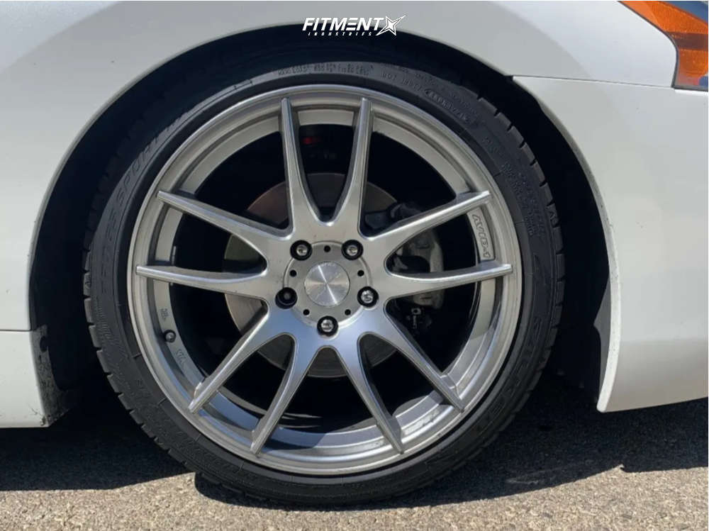 2014 Nissan Altima Base with 18x8.5 AVID1 Av32 and Falken 225x40 on ...
