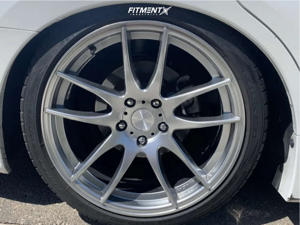2014 Nissan Altima Base with 18x8.5 AVID1 Av32 and Falken 225x40 on ...