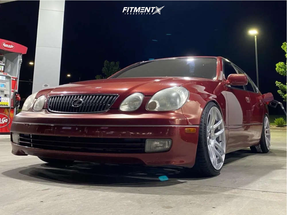 1999 Lexus GS300 Base with 19x9.5 ESR Cs8 and Michelin 225x35 on ...