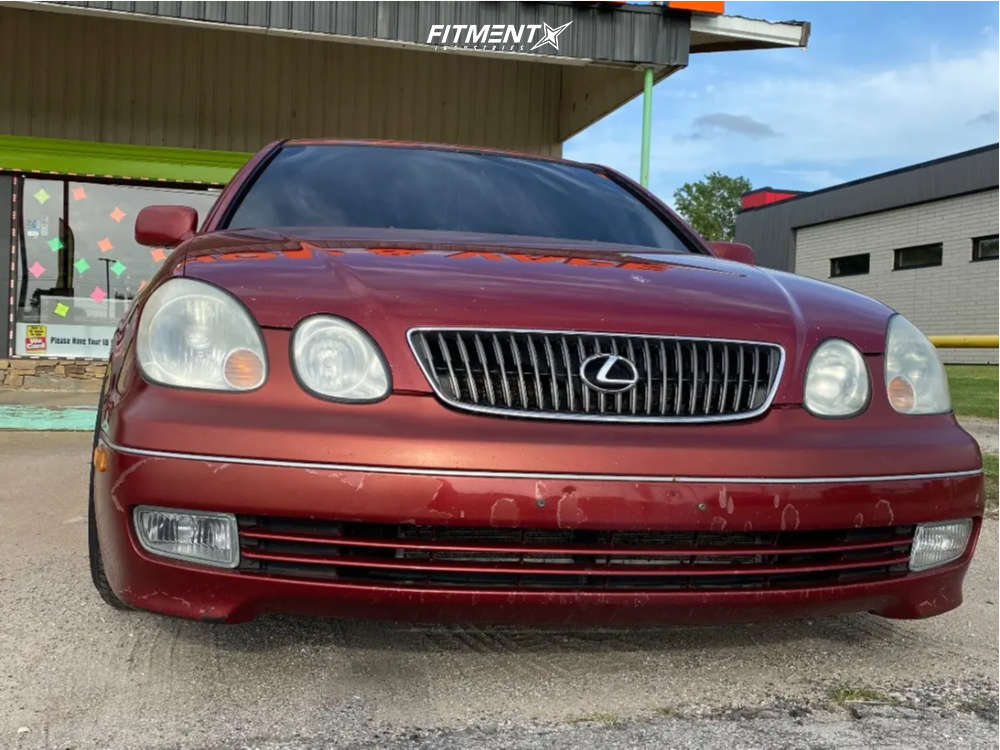 1999 Lexus GS300 Base with 19x9.5 ESR Cs8 and Michelin 225x35 on ...