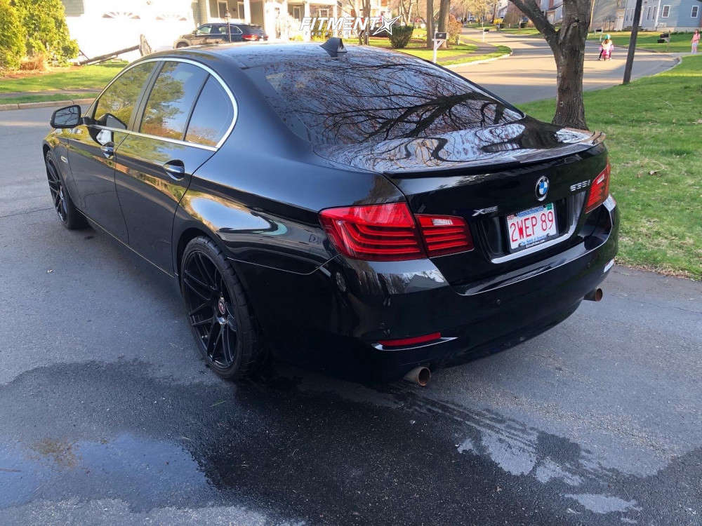 2016 BMW 535i XDrive Base with 20x8.5 Curva C300 and Nitto 245x35 on ...