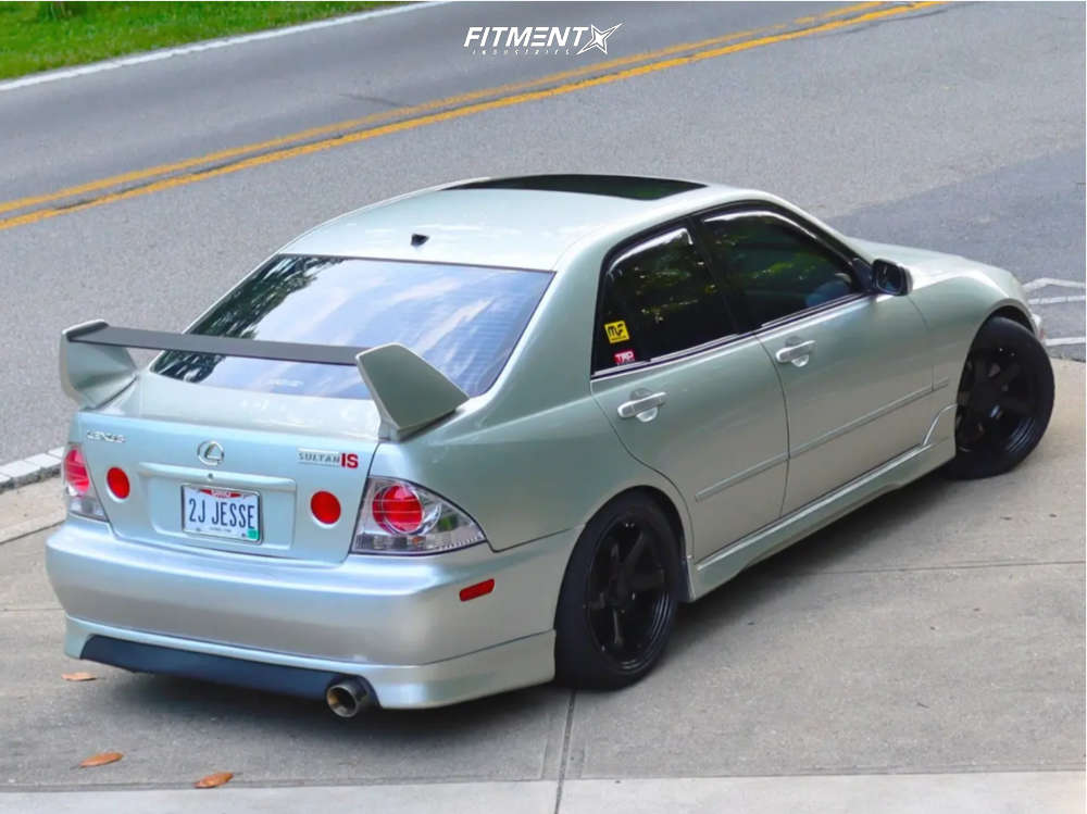 2001 Lexus IS300 Base with 18x8.5 AVID1 Av6 and Vercelli 225x40 on ...