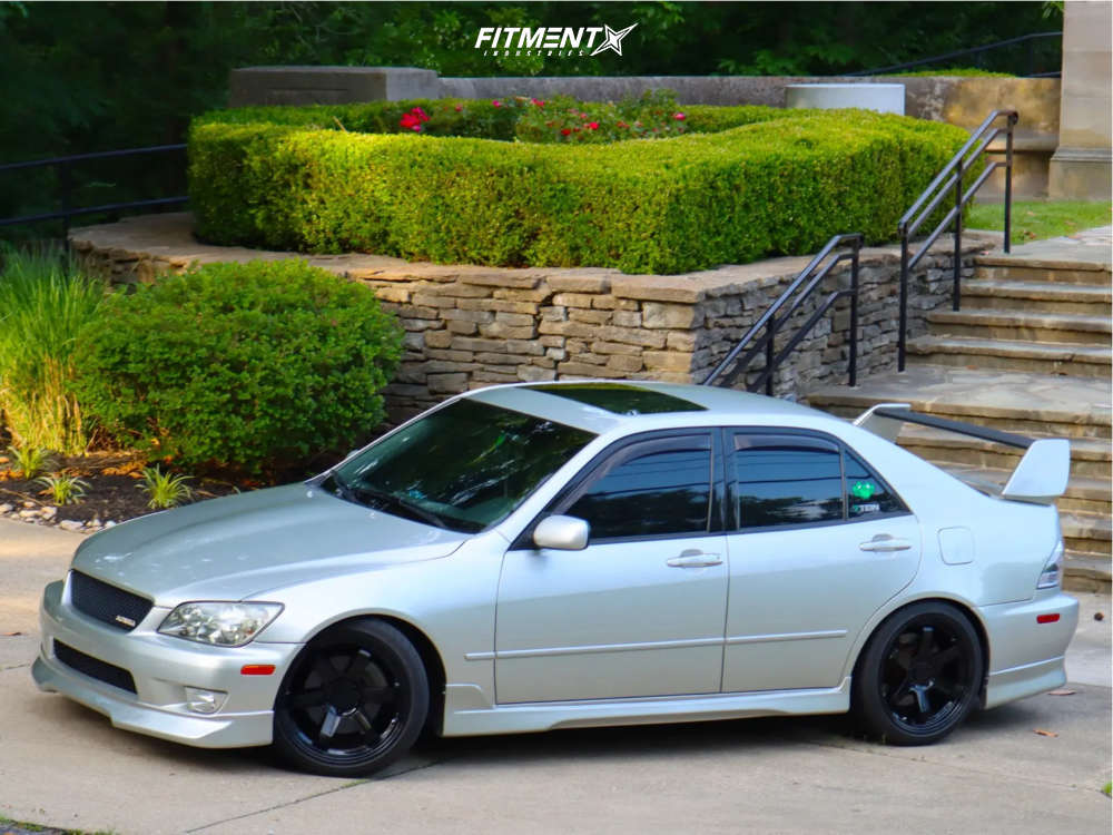 2001 Lexus IS300 Base with 18x8.5 AVID1 Av6 and Vercelli 225x40 on ...