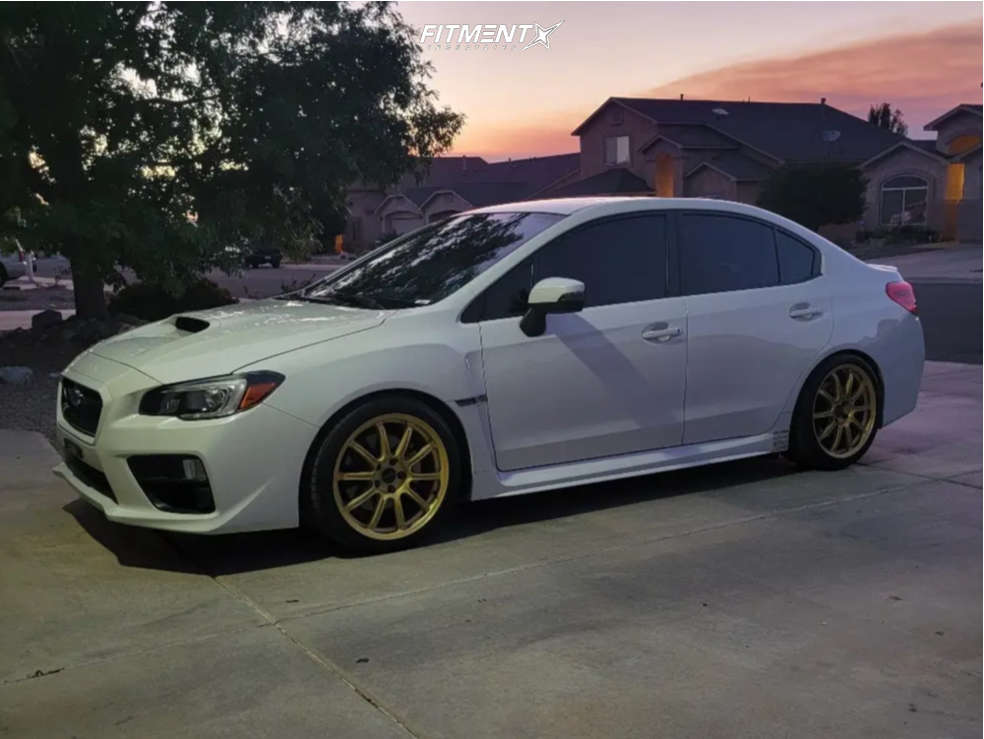 2017 Subaru WRX Limited with 18x9.5 Method Mr503 and Continental 265x40 ...