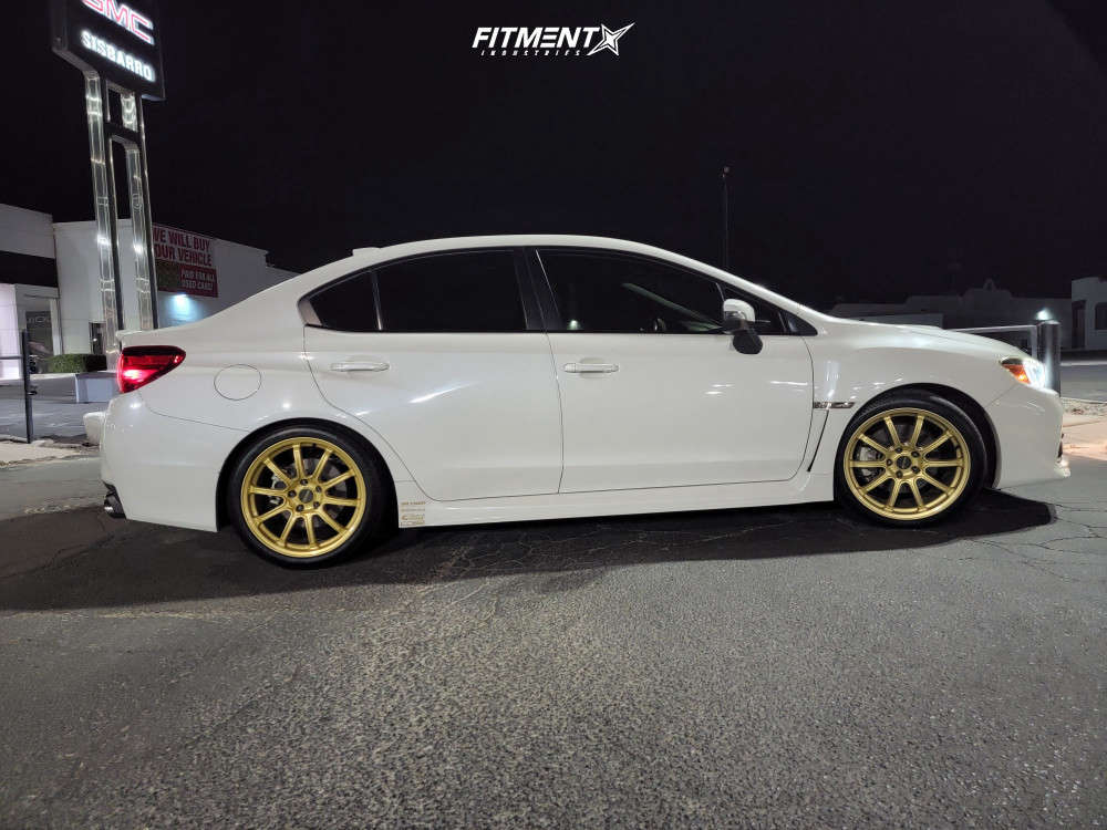 2017 Subaru WRX Limited with 18x9.5 Method Mr503 and Continental 265x40 ...