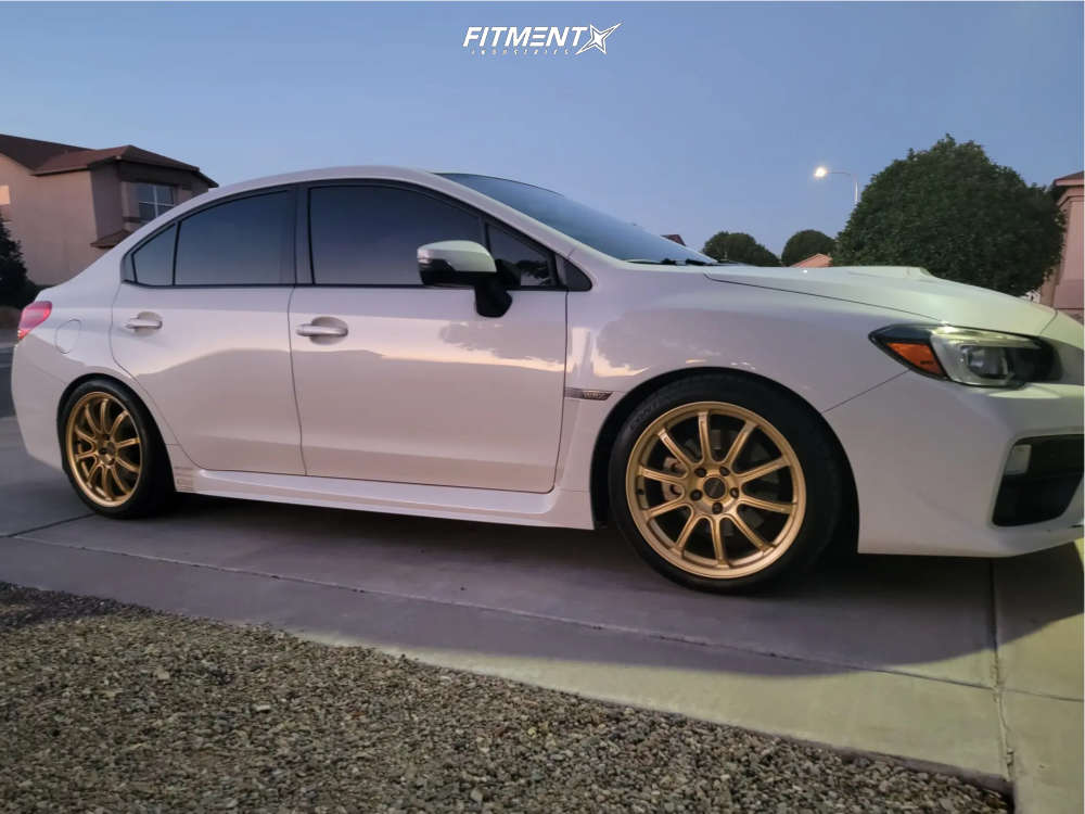 2017 Subaru WRX Limited with 18x9.5 Method Mr503 and Continental 265x40 ...