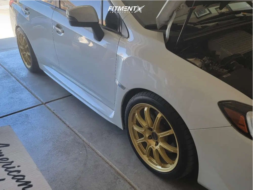 2017 Subaru WRX Limited with 18x9.5 Method Mr503 and Continental 265x40 ...