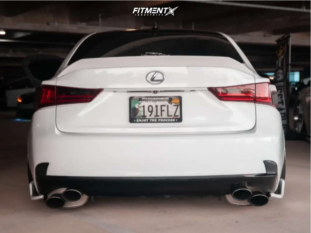 2015 Lexus IS250 F Sport with 18x9.5 Aodhan Ds05 and Federal 225x40 on ...