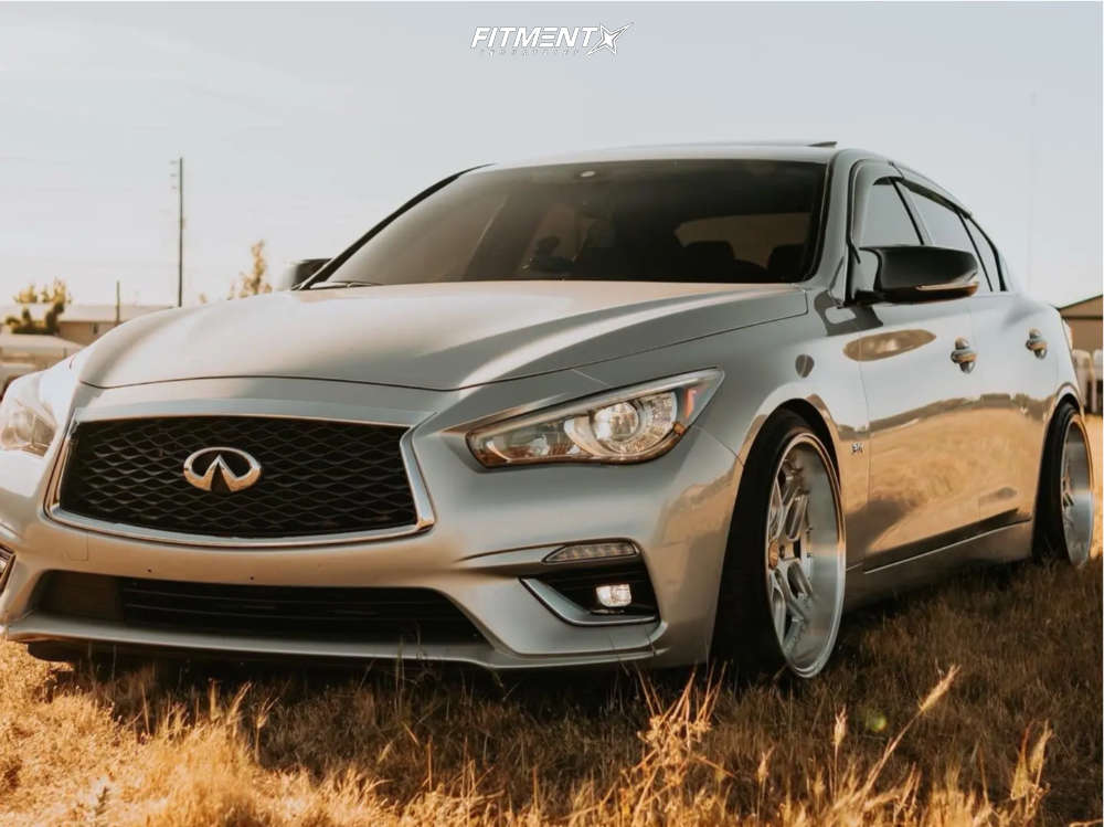 2019 INFINITI Q50 Luxe with 19x10.5 ESR Cs15 and Continental 235x35 on ...