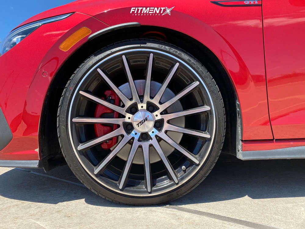 2022 Volkswagen GTI Performance with 19x8.5 TSW Chicane and Nankang ...
