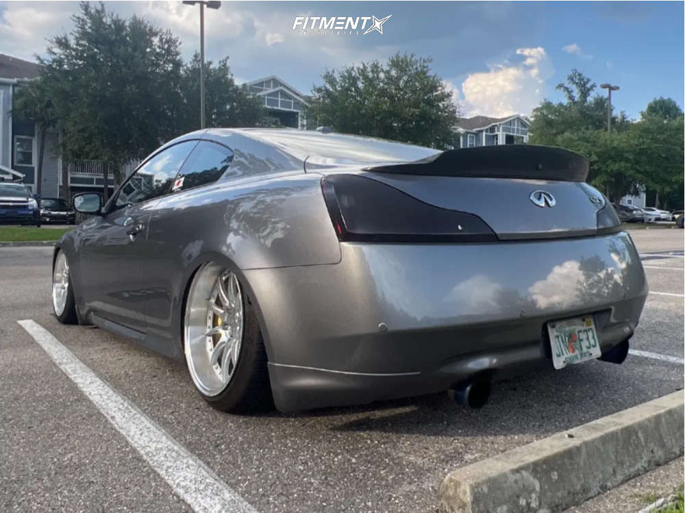 2012 INFINITI G37 Sport with 19x9.5 Aodhan Ds07 and Michelin 245x35 on ...
