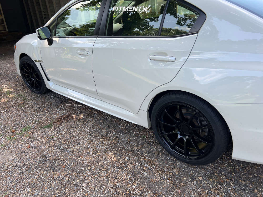 2018 Subaru WRX Base with 18x9.5 AVID1 Av27 and Vercelli 265x35 on ...