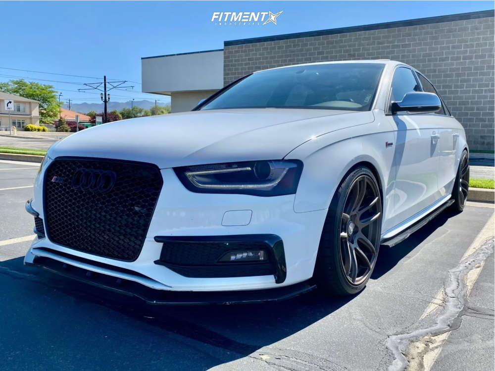 2013 Audi S4 Base with 19x9.5 ESR Cs8 and Sailun 255x35 on Lowering ...