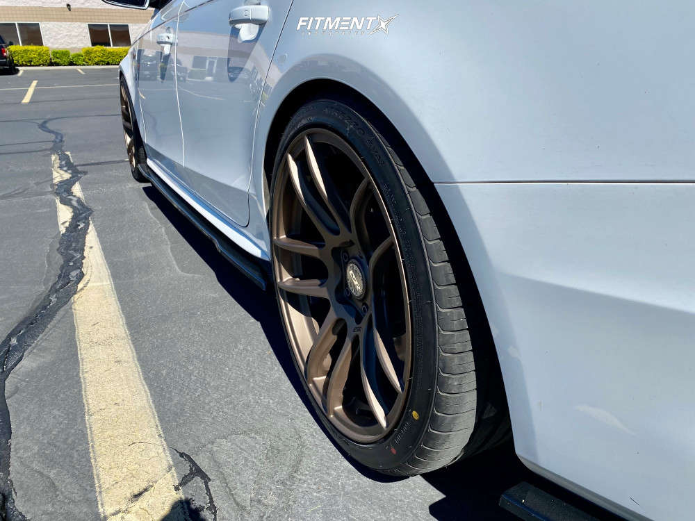2013 Audi S4 Base with 19x9.5 ESR Cs8 and Sailun 255x35 on Lowering ...