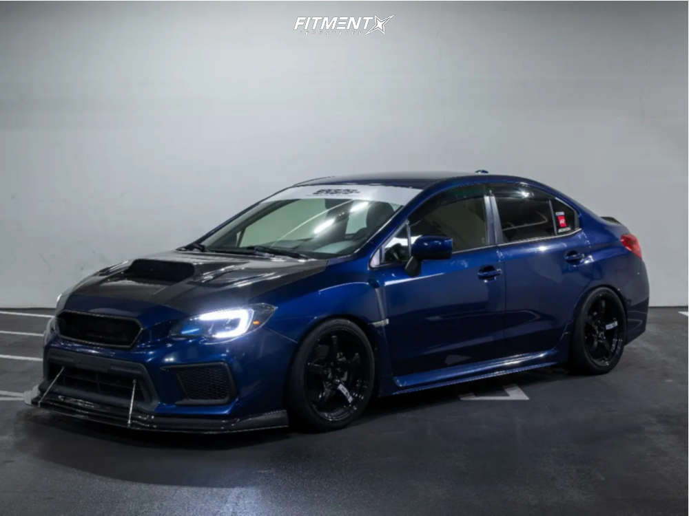 2018 Subaru WRX Base with 18x9.5 Gram Lights 57cr and Falken 255x35 on ...