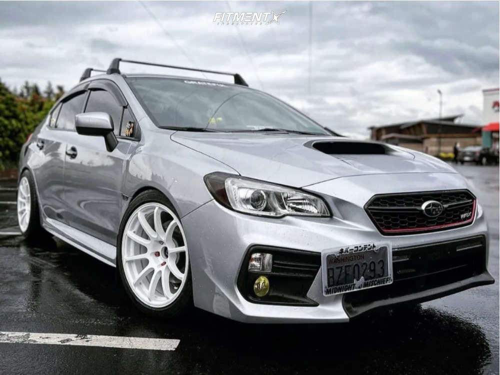 2020 Subaru WRX Premium with 18x9 Rota G-force and Michelin 245x40 on ...