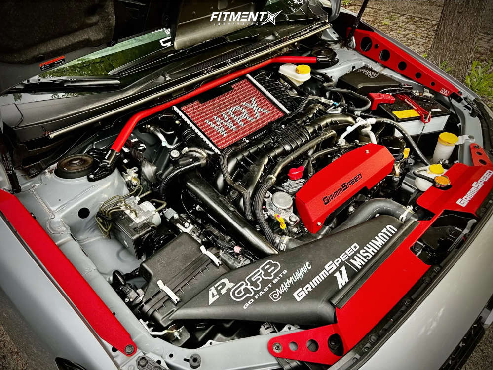 2020 Subaru WRX Premium with 18x9 Rota G-force and Michelin 245x40 on ...