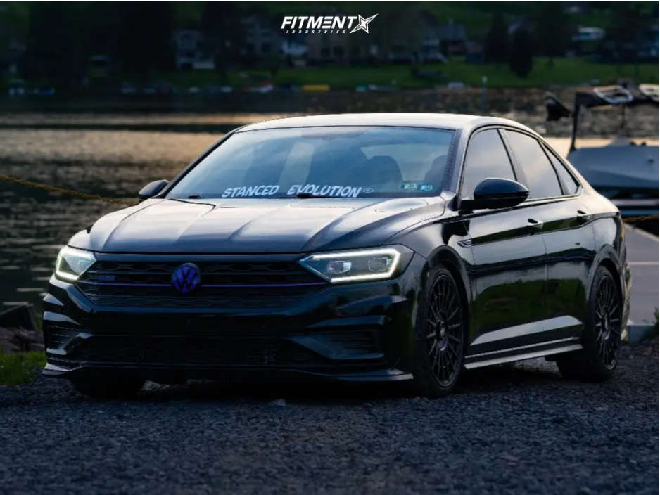 2019 Volkswagen Jetta GLI 35th Anniversary Edition with 18x8.5 Rotiform ...