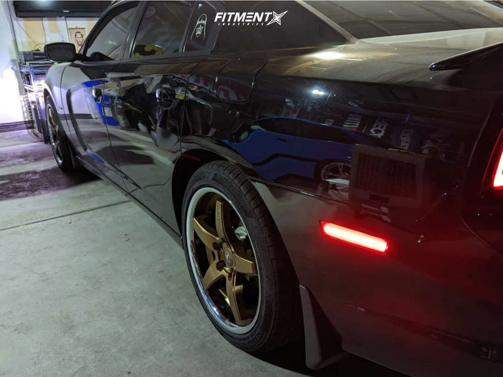 2013 Dodge Charger R/T with 20x9 Asanti Black ABL-31 and Vercelli ...