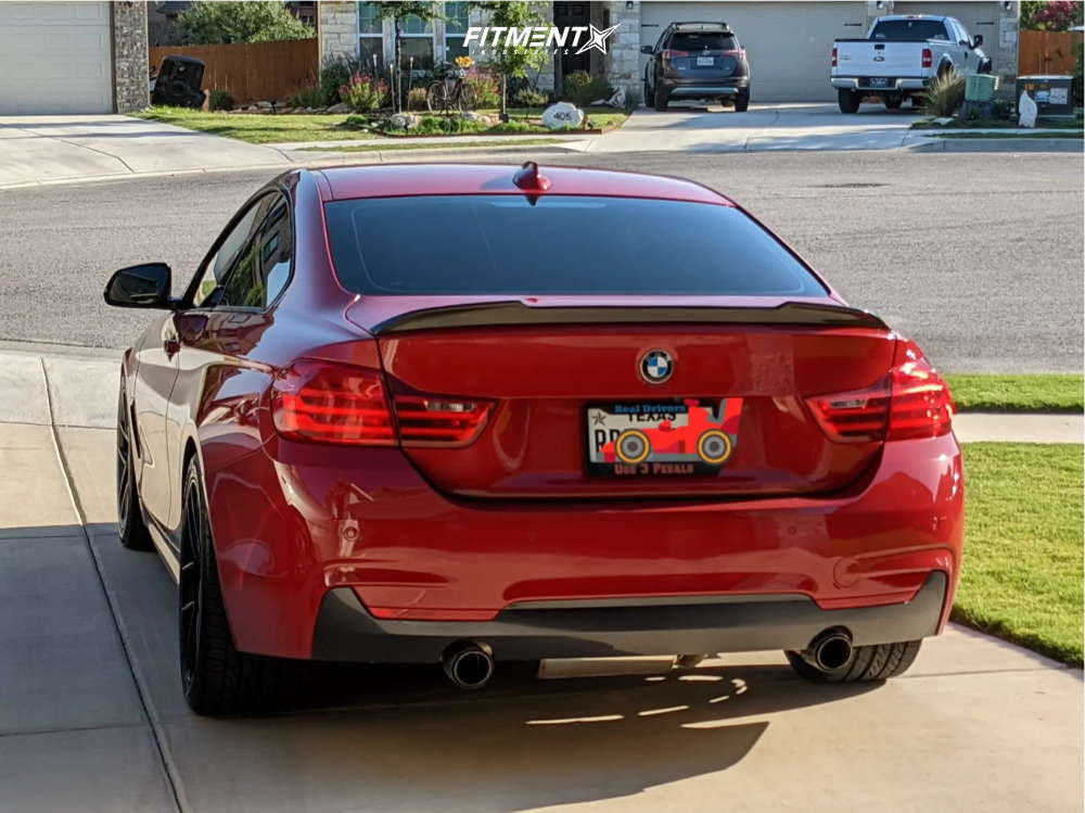 2017 BMW 440i XDrive Base with 18x8.5 Rotiform R134 and Nitto 255x40 on ...