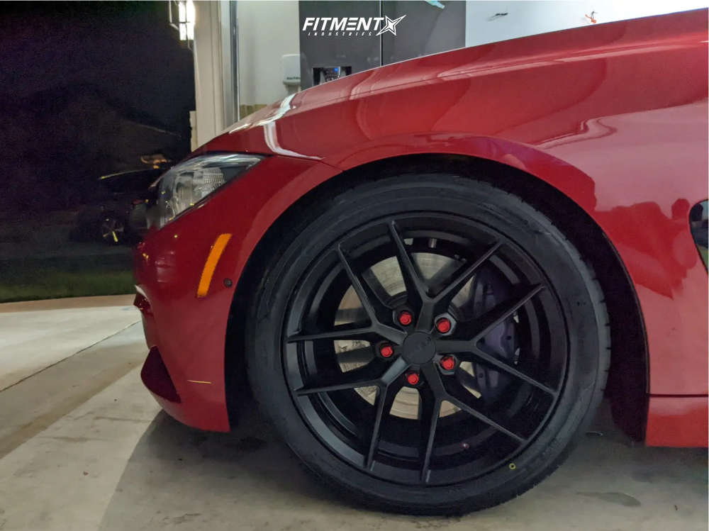 2017 BMW 440i XDrive Base with 18x8.5 Rotiform R134 and Nitto 255x40 on ...