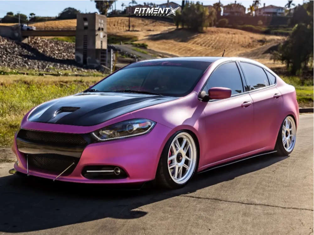 2016 Dodge Dart SXT with 18x8.5 Revolve Apvd No 1219 and Firestone ...