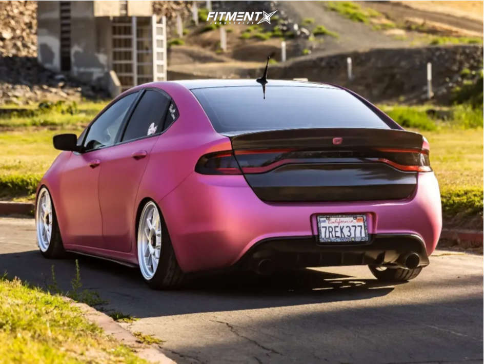 2016 Dodge Dart SXT with 18x8.5 Revolve Apvd No 1219 and Firestone ...