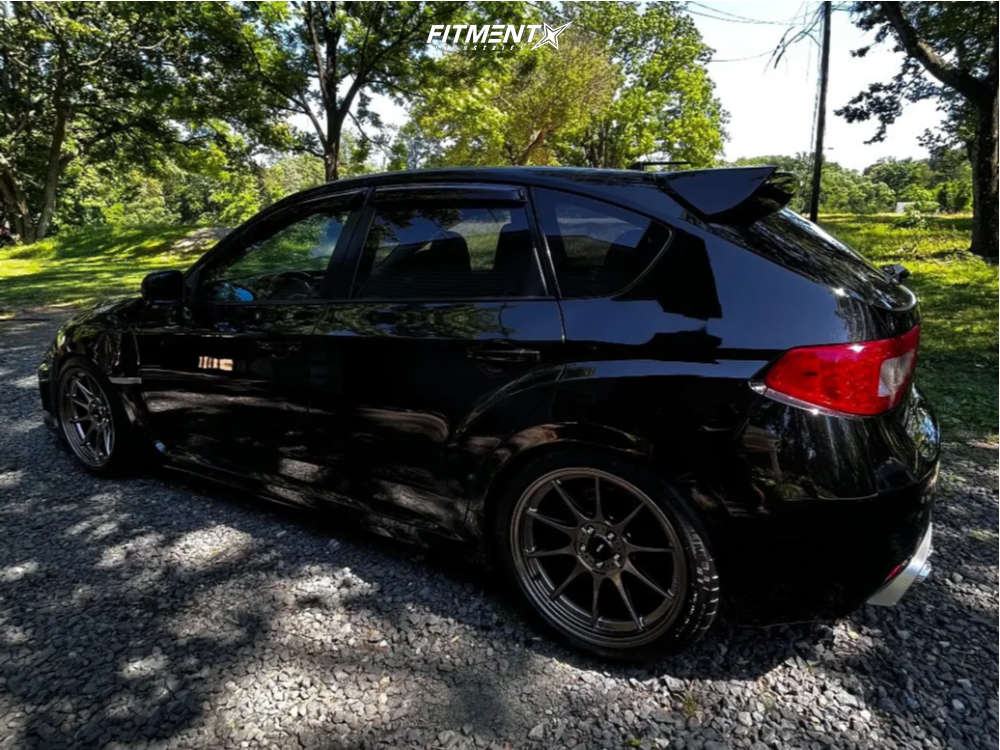 2013 Subaru Impreza WRX with 18x9.5 Konig Dekagram and Michelin 245x40 ...