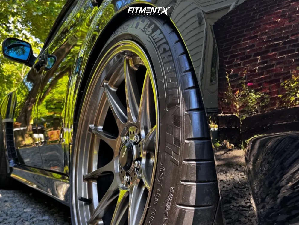 2013 Subaru Impreza WRX with 18x9.5 Konig Dekagram and Michelin 245x40 ...