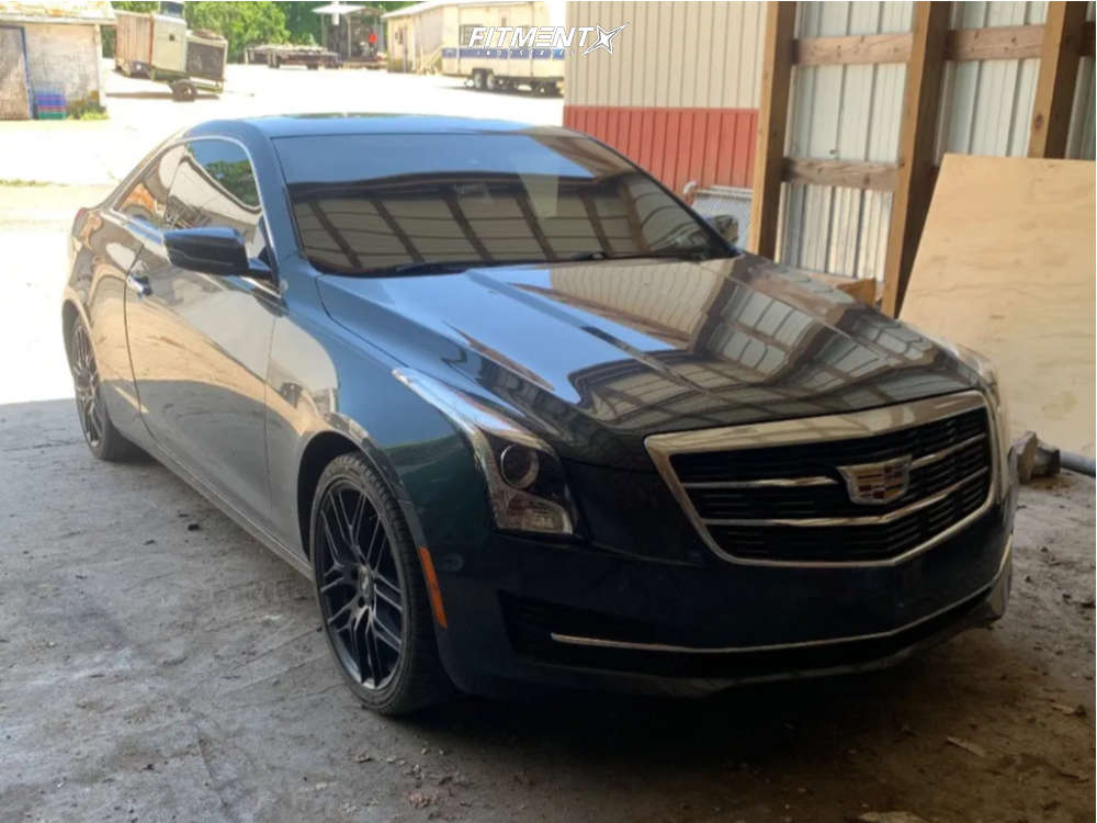 2017 Cadillac ATS Base with 18x8.5 ESR Cs8 and Nitto 225x40 on ...