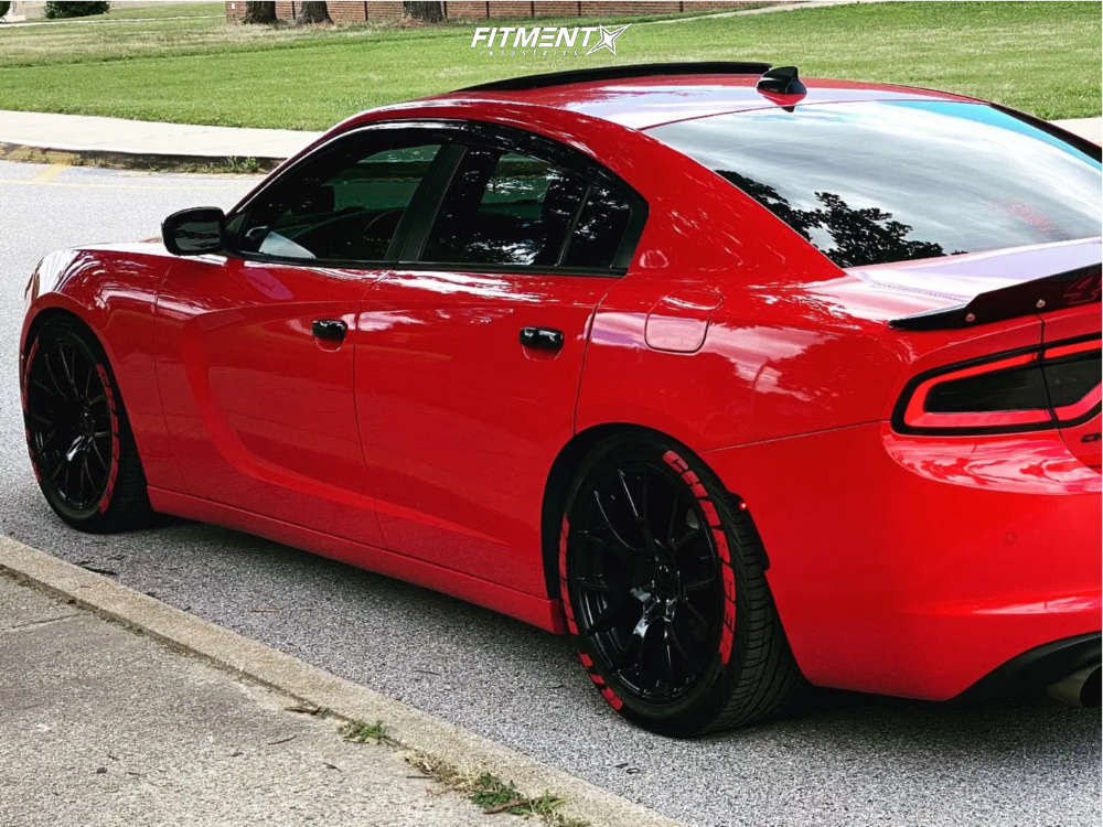 2016 Dodge Charger R/T with 20x9 Factory Reproductions Fr70 and Nitto ...
