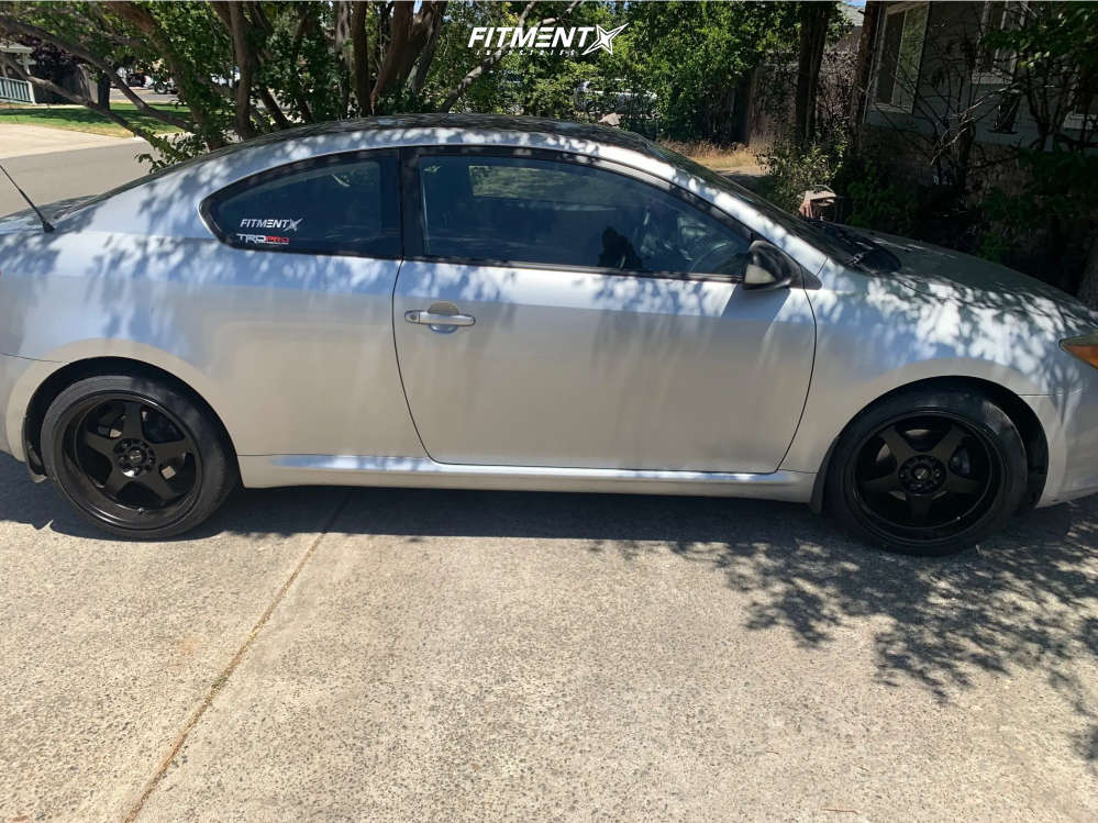 2006 Scion TC Base with 18x9 Vors Sp1 and Firestone 225x40 on Stock ...