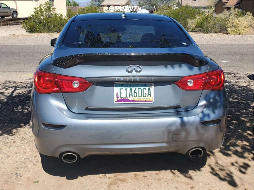 2015 INFINITI Q50 Premium with 19x9.5 AVID1 Av20 and Continental 225x40 ...