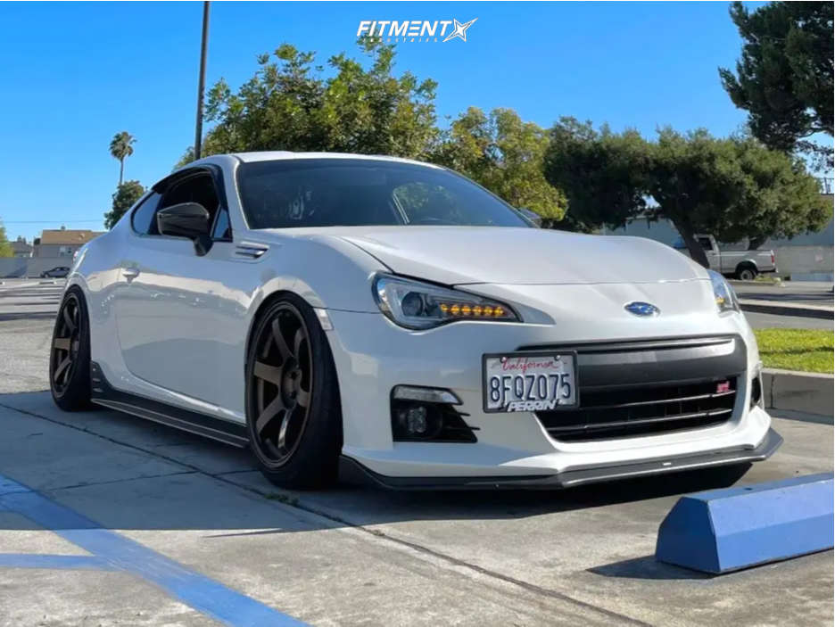 2016 Subaru BRZ Premium with 18x9.5 Volk Te37 Saga and Toyo Tires ...