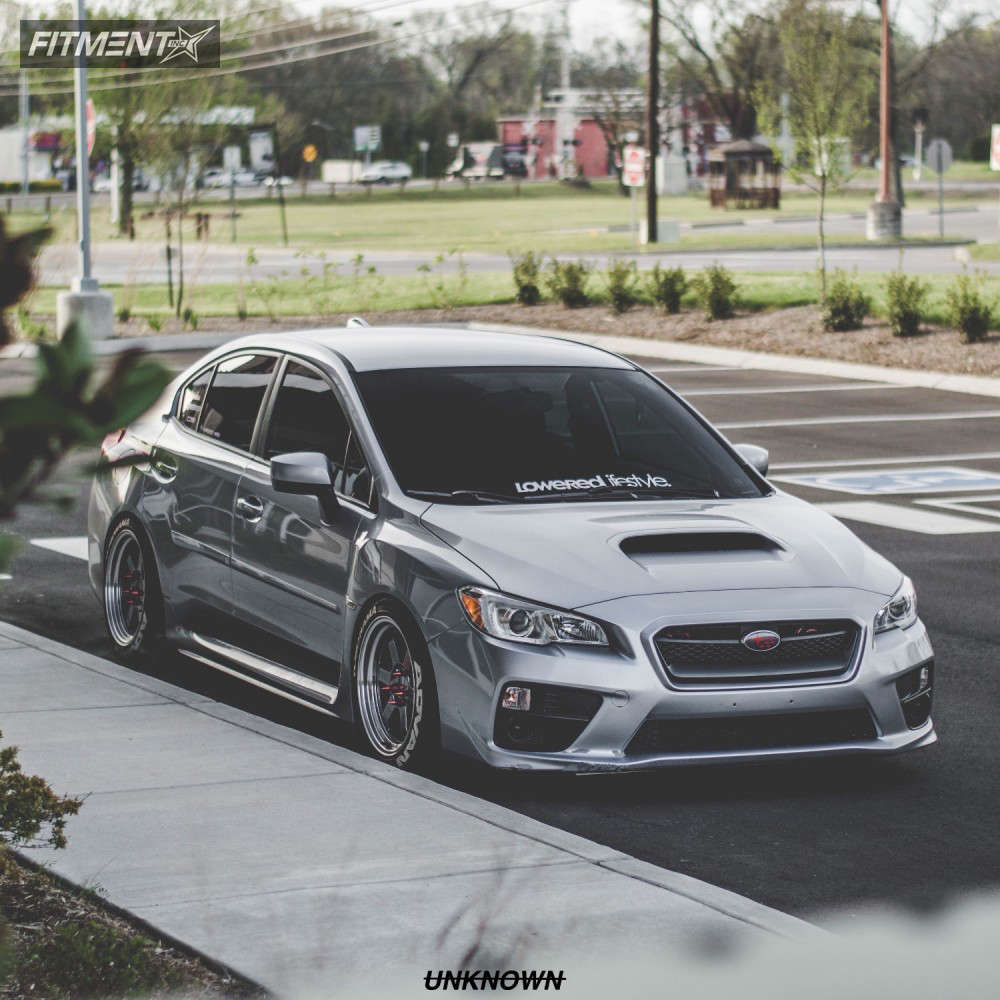 2015 Subaru WRX Limited with 18x9 Varrstoen DS16 and Yokohama 245x40 on ...