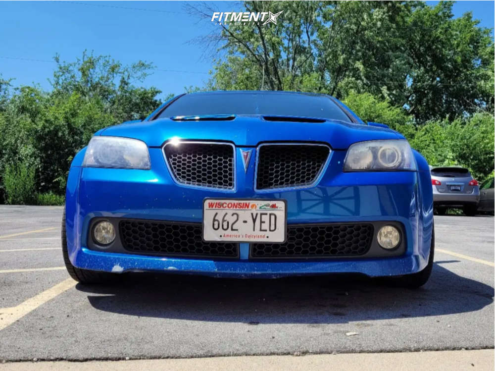 2009 Pontiac G8 GT with 19x8.5 Niche Rainier and Continental 245x40 on ...