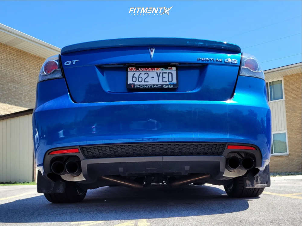 2009 Pontiac G8 GT with 19x8.5 Niche Rainier and Continental 245x40 on ...